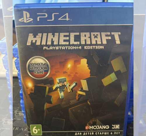 Minecraft PS4 диск
