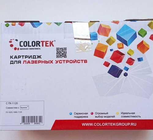 Картридж colortek C-TK-1120, совместим с Kyocera