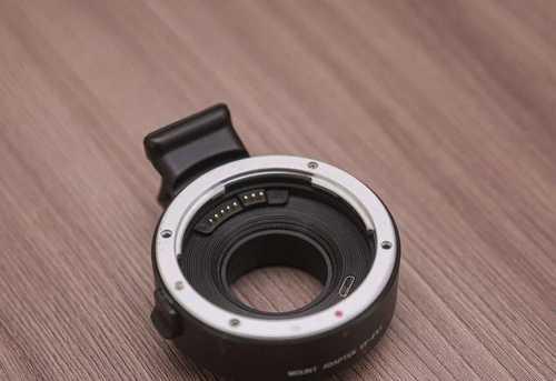 Адаптер ef fx Canon Fujifilm