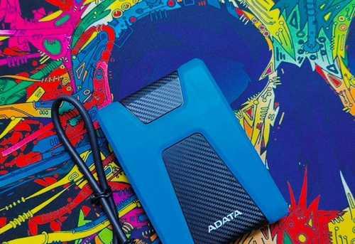 Внешний жёсткий диск adata HD650-1Tb USB 3.0