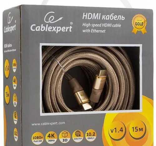 Кабель hdmi 1.4 4K 30Hz 15 м. Internet 10.2Gbit/s