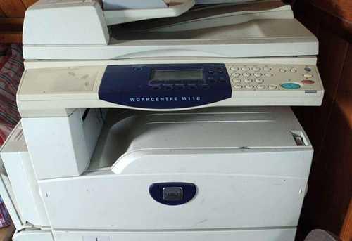 Лазерный принтер-копир мфу Xerox WorkCentre M118