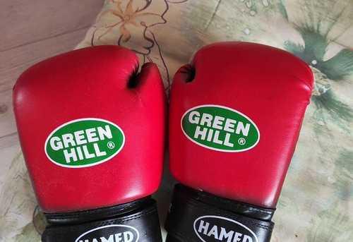 Боксерские перчатки детские 6 oz Green Hill