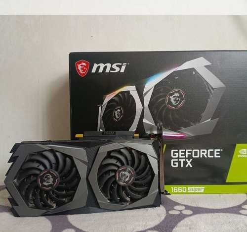 GTX 1660 Super MSI Gaming X — Игровая видеокарта