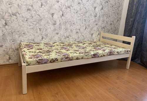 Кровать из натурального дуба