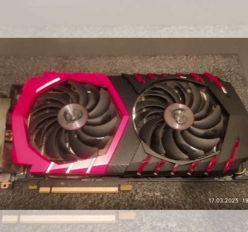 Видеокарта gtx 1060 6gb msi gaming x