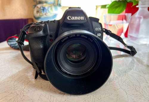 Canon 5D mark ii & Canon 50mm f1.4