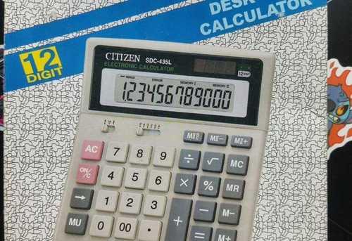 Калькулятор citizen SDC-435L
