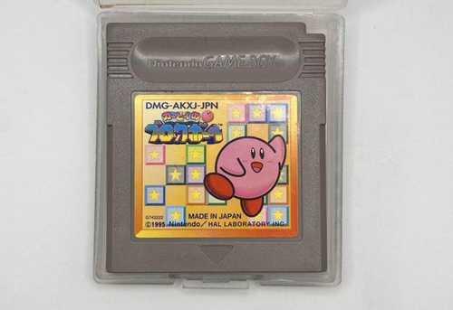 Игра Kirby's Block Ball для Game Boy оригинал