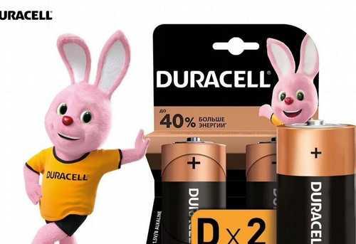Батарейки щелочные Duracell Basic D/LR20
