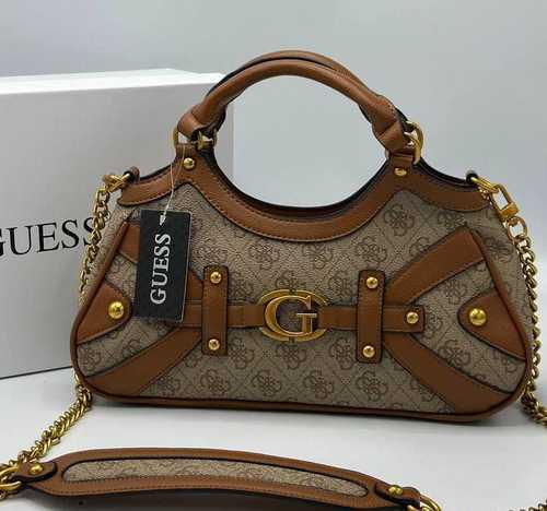 Сумка женская натуральная кожа guess