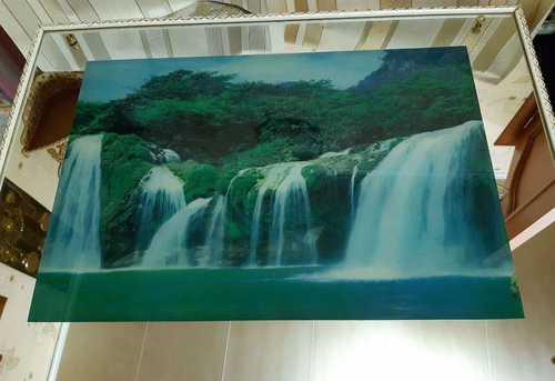 Картина электрическая с водопадом