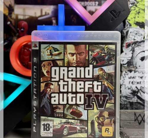 GTA 4 для Sony PS3 с Мануалом