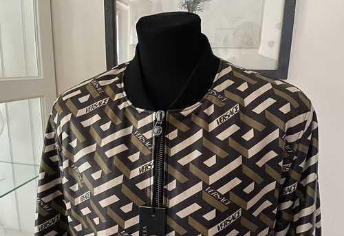Куртка кожаная Versace новая 50-52