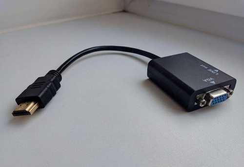 Переходник hdmi в vga