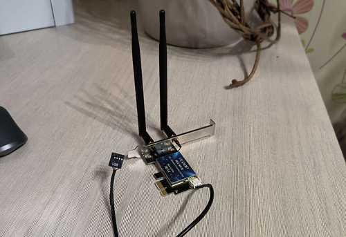 Сетевая карта PCI-E wifi 6E + Bluetooth 5.2