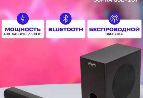 Новый саундбар Supra сабвуфер bluetooth