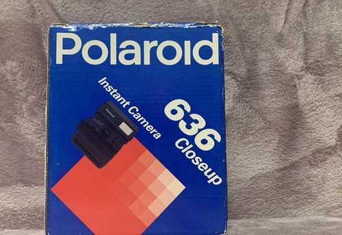 Polaroid 636 instant camera closeup