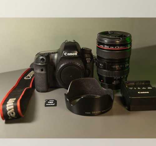 Canon eos 6D   24 105 ef L f4.0 usm комплект