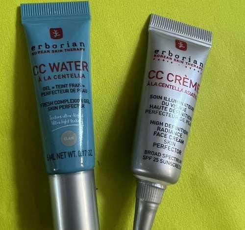 Erborian cc water clair, cc creme