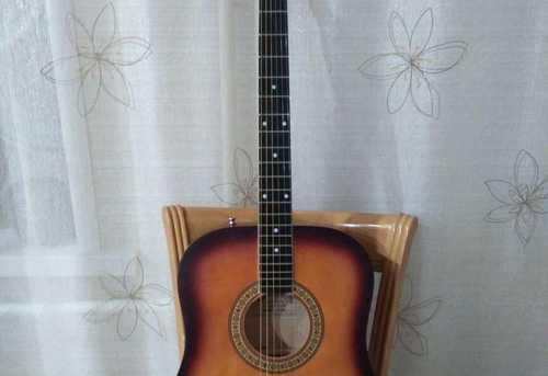 Акустическая гитара (Дредноут) Amistar N-54