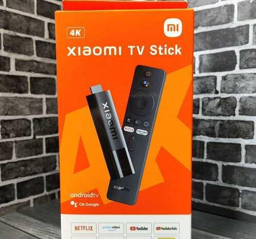 Смарт тв приставка Xiaomi mi tv stick 4k