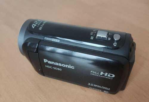 Видеокамера panasonic HDC-SD80