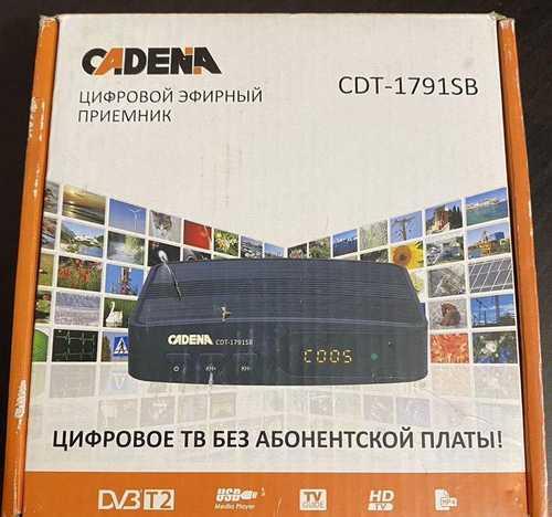 Цифровой эфирный приемник cadena CDT-1791SB