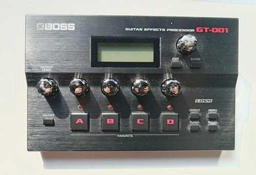 Гитарный процессор Boss GT-001