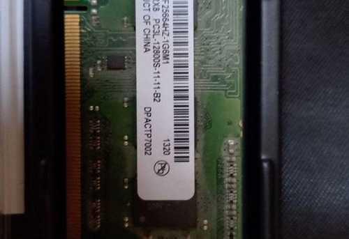 Оперативная память DDR3 для ноутбука 2gb б.у