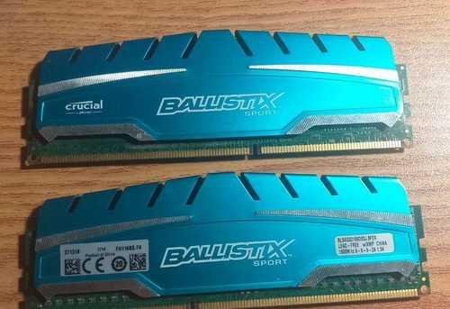 Оперативная память ddr3 crucial ballistix