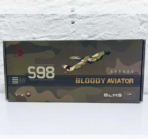 Игровая клавиатура A4Tech Bloody S98 aviator Green