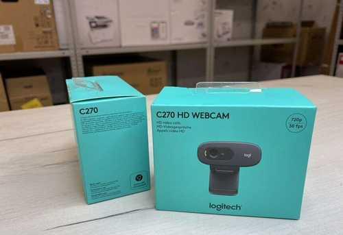 Web-камера Logitech HD Webcam C270, черная