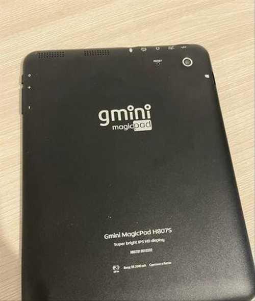 Планшет Gmini magicpad h807s