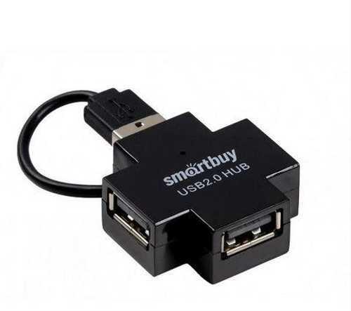 Хаб USB SmartBuy sbha-6900-K, черный