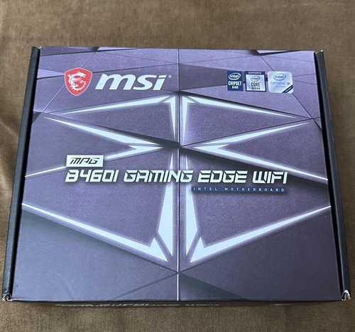 Материнская плата MSI MPG B460I gaming edge с CPU