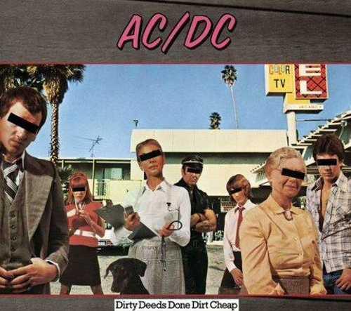 Виниловая пластинка AC/DC dirty deeds done dirt ch