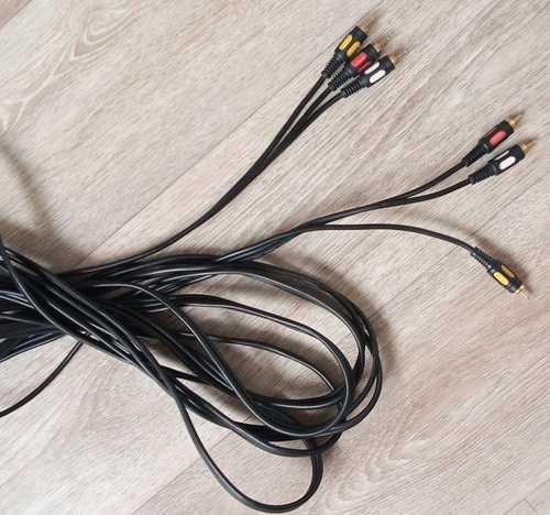 Шнур 3 RCA X 3RCA 5м