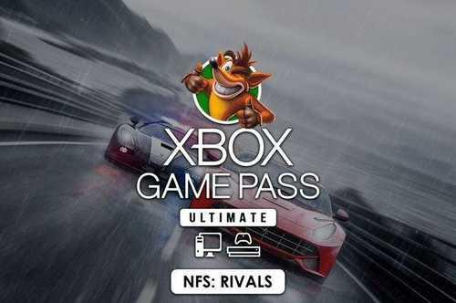Подписка Game Pass Ultimate 1-13 + NFS: Rivals