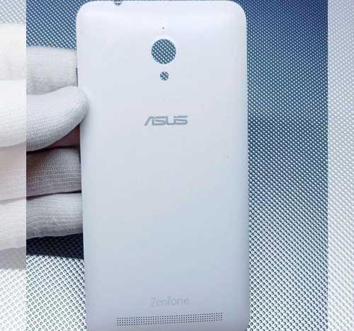 Asus ZenFone Go ZC500TG. Задняя крышка. Белая