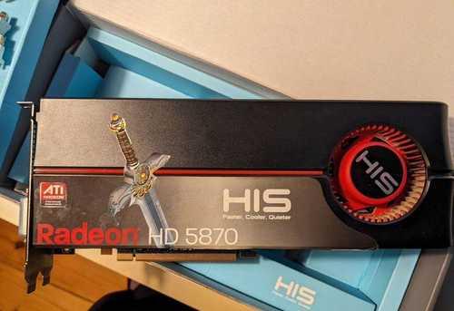 Видеокарта HIS Radeon HD 5870 1Gb (ATI / AMD )