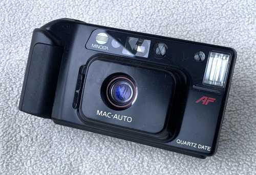 Minolta Mac Auto, протестирован с пленкой