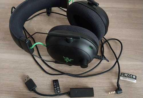 Наушники Razer blackshark v2 USB card