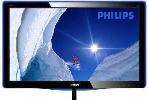ЖК-Монитор Philips 24" 1920x1080 hdmi х 2, VGA
