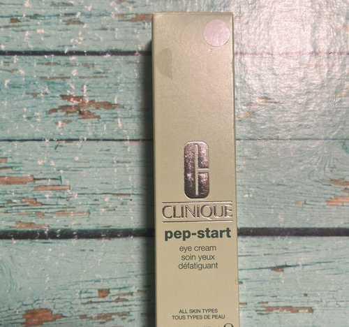 Clinique pep-start крем-гель для глаз