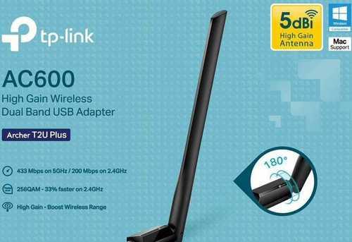 Wi-fi адаптер Tp Link archer t2u plus