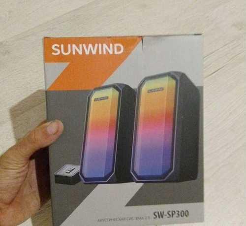 Новые Игровые колонки SunWind SW-SP300