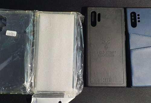 Чечлы + защитные плёнки Samsung Galaxy Note 10 +