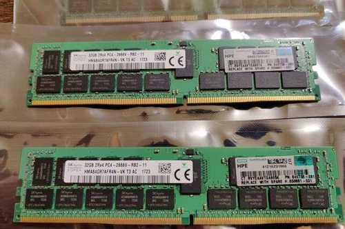 DDR4 32GB 2666Mhz HPE 815100-B21 840758-091. Новая