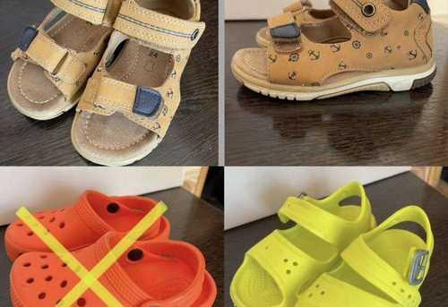 Детские сандали сабо crocs